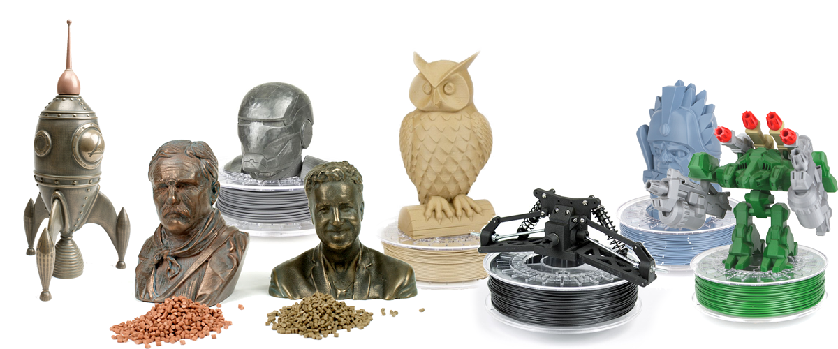 ColorFabb 2.85mm 1500g CopperFill / Miedź | Ø 2.85 / 3 mm \ wg rodzaju ...